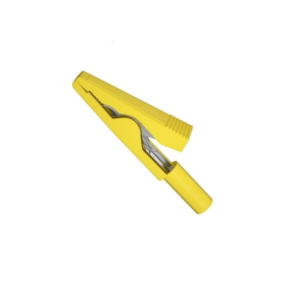 10A 2mm Copper Fully Insulated Alligator Clip for Electronics Testing ...