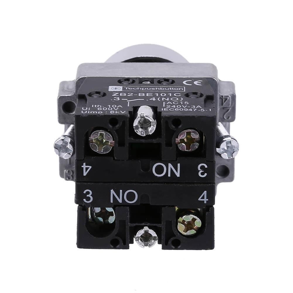 10A 3 Position 2No Maintained Toggle Select Selector Switch Xb2-Bd33C YIWEI - Walmart.com