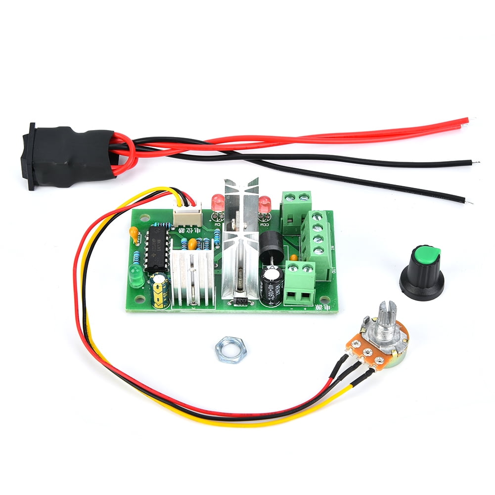 10A, 6-30VDC, Forward/Reverse Switch with Potentiometer for Precise ...