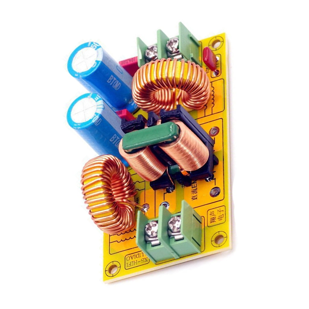 10A DC0-50V Power Filter Board For Noise Suppression In Electronic ...