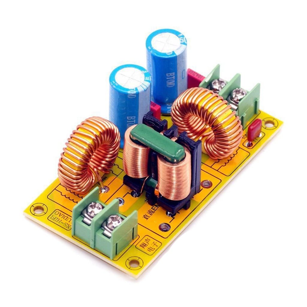 10A DC0-50V Power Filter Board Suppression Module High Current LC ...