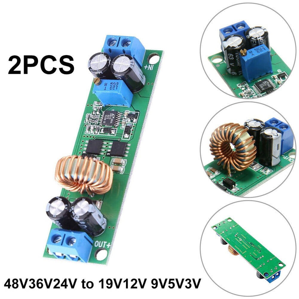 10A DC to DC 6.5V-48V to 1.25V-30V Converter Step down Regulator Adjustable - Walmart.com