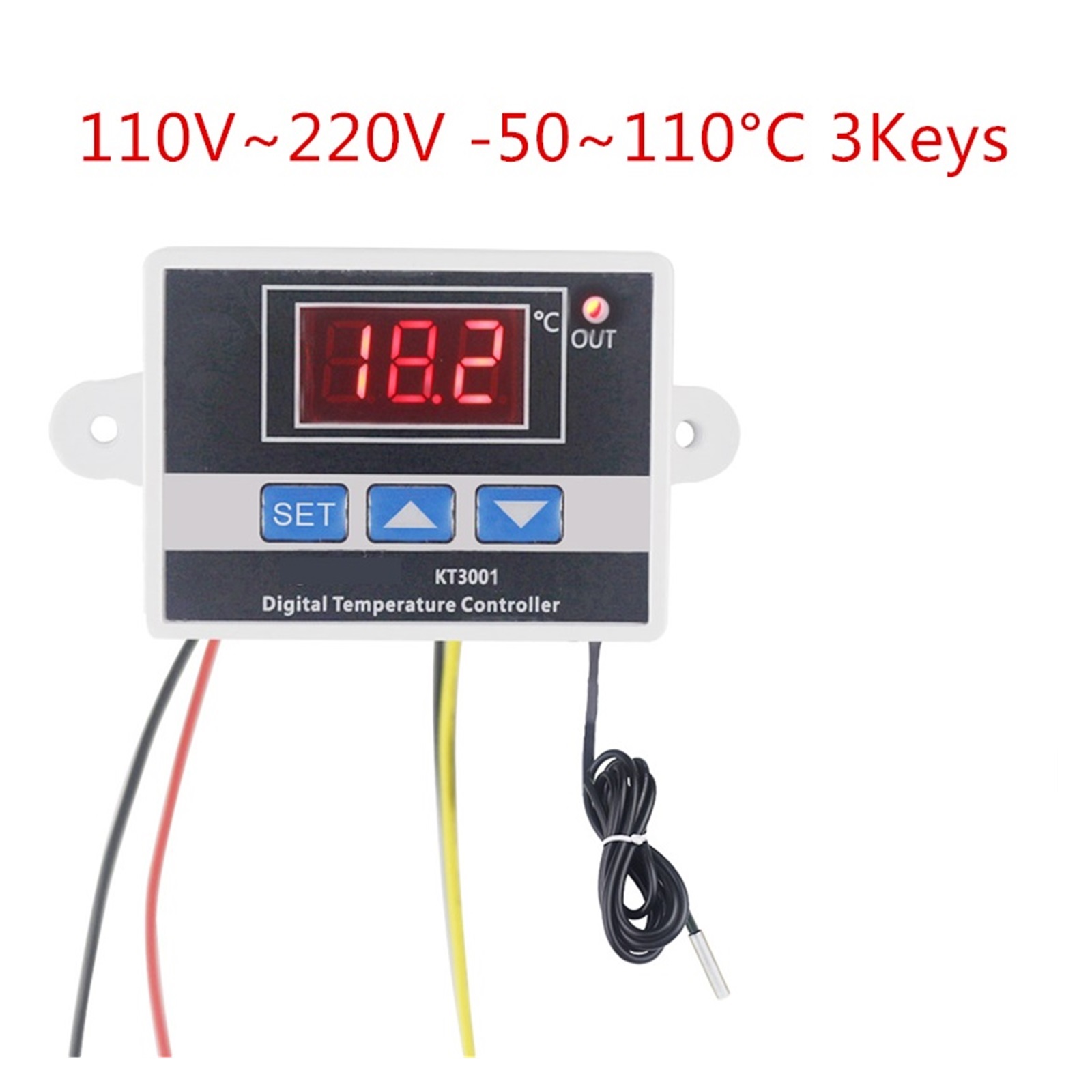 10A Digital Thermostat Temperature Regulator Controller Microcomputer ...