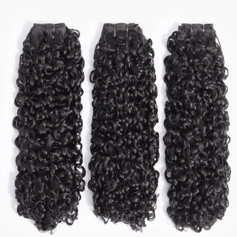 10A Small Spirals Curly Bundles Brazilian Unprocessed Kinky Curly Human ...