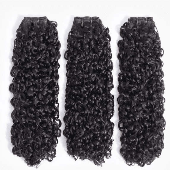 10A Small Spirals Curly Bundles Brazilian Unprocessed Kinky Curly Human ...