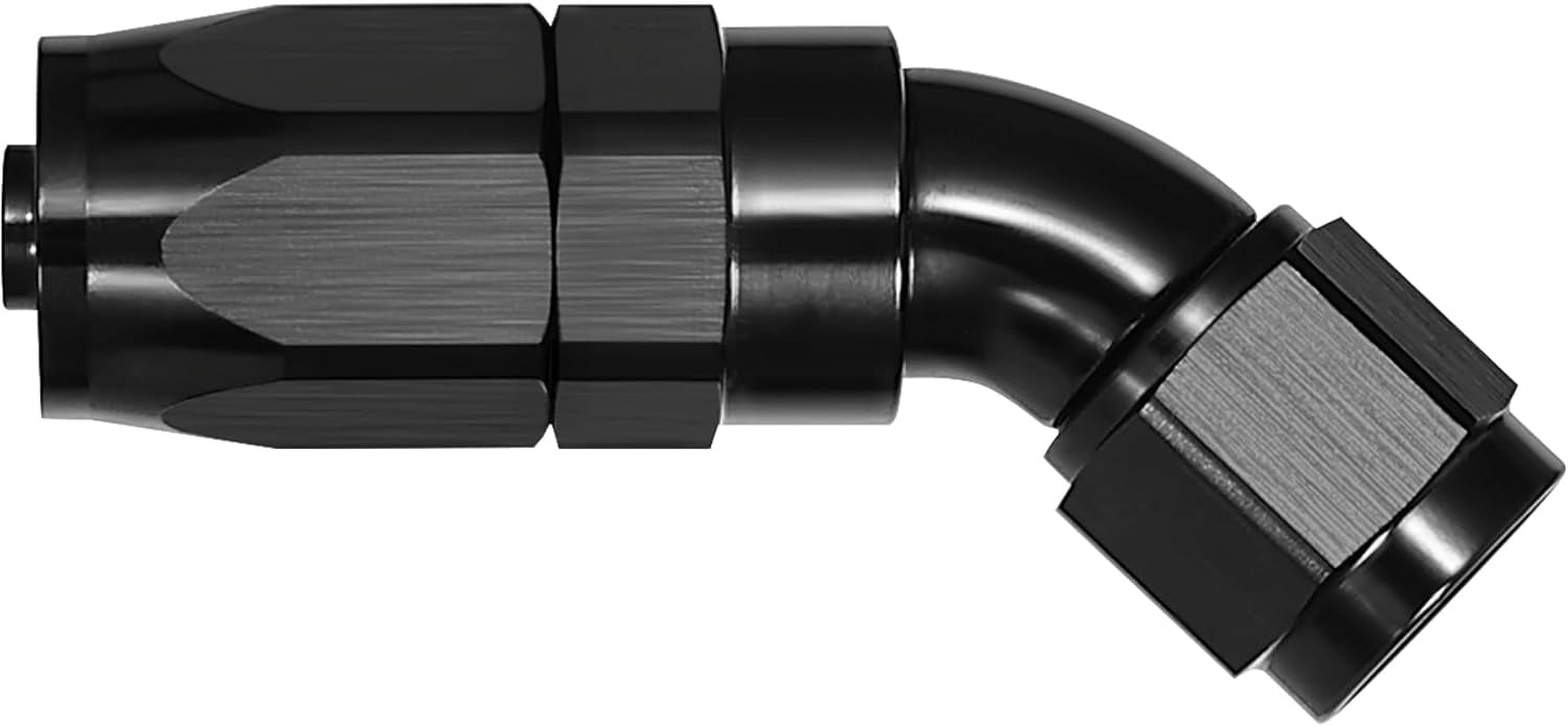 10AN 45 Degree One Piece Full Flow Hose End Fitting Swivel For CPE ...