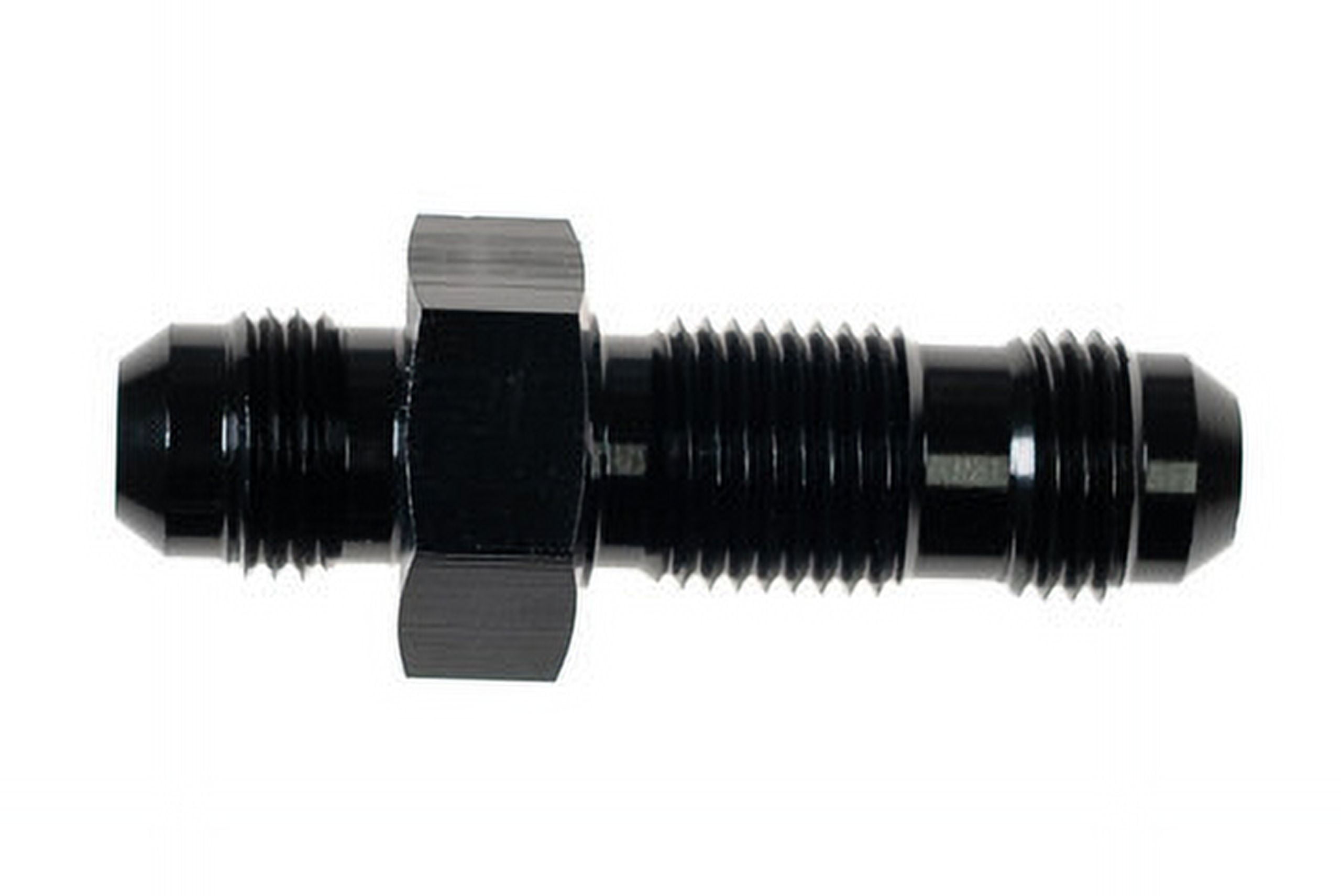10AN Bulkhead Adapter Straight Male Male Black - Walmart.com