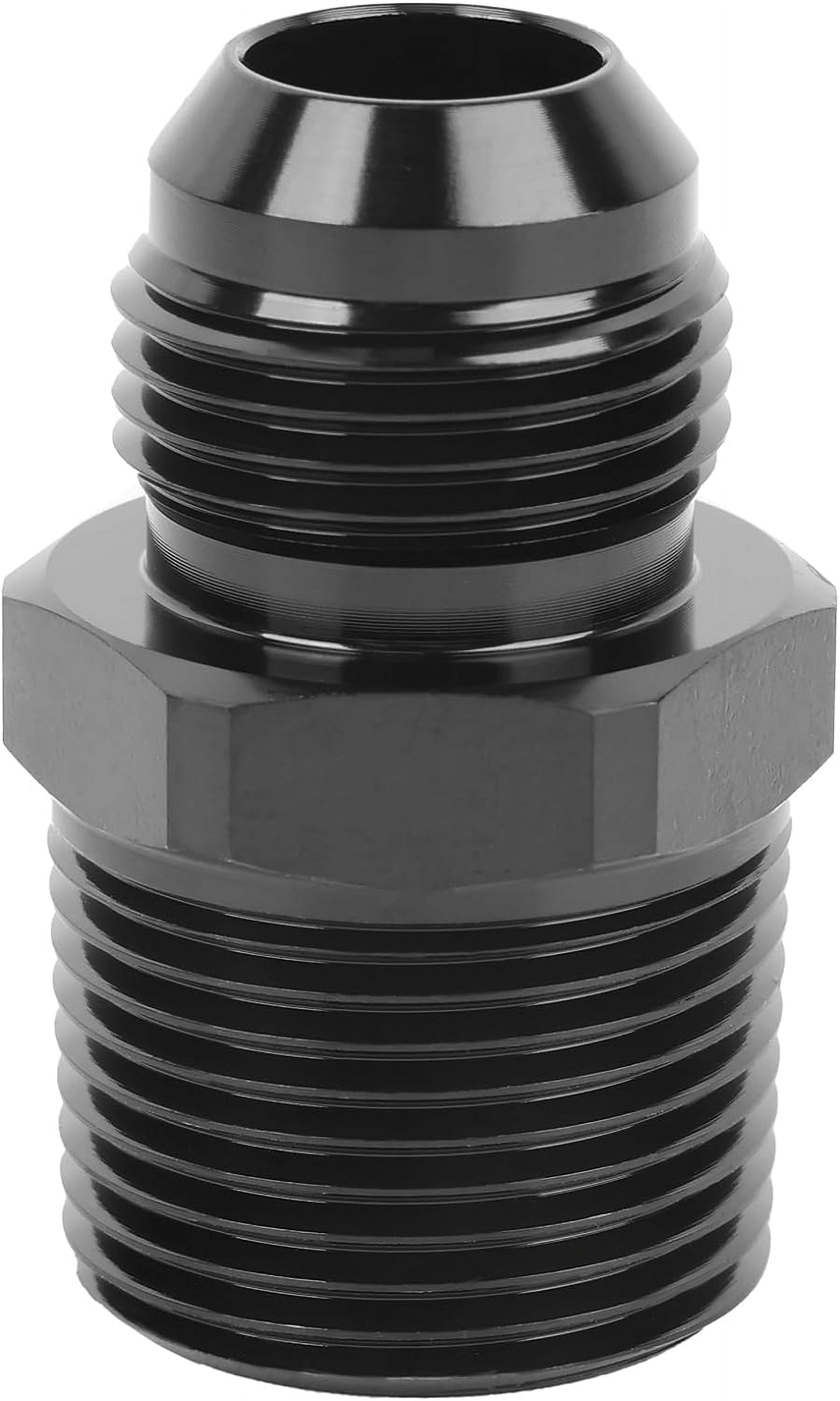 10AN Male Flare to 3/4" NPT Pipe Fitting Adapter Straight Aluminum ...