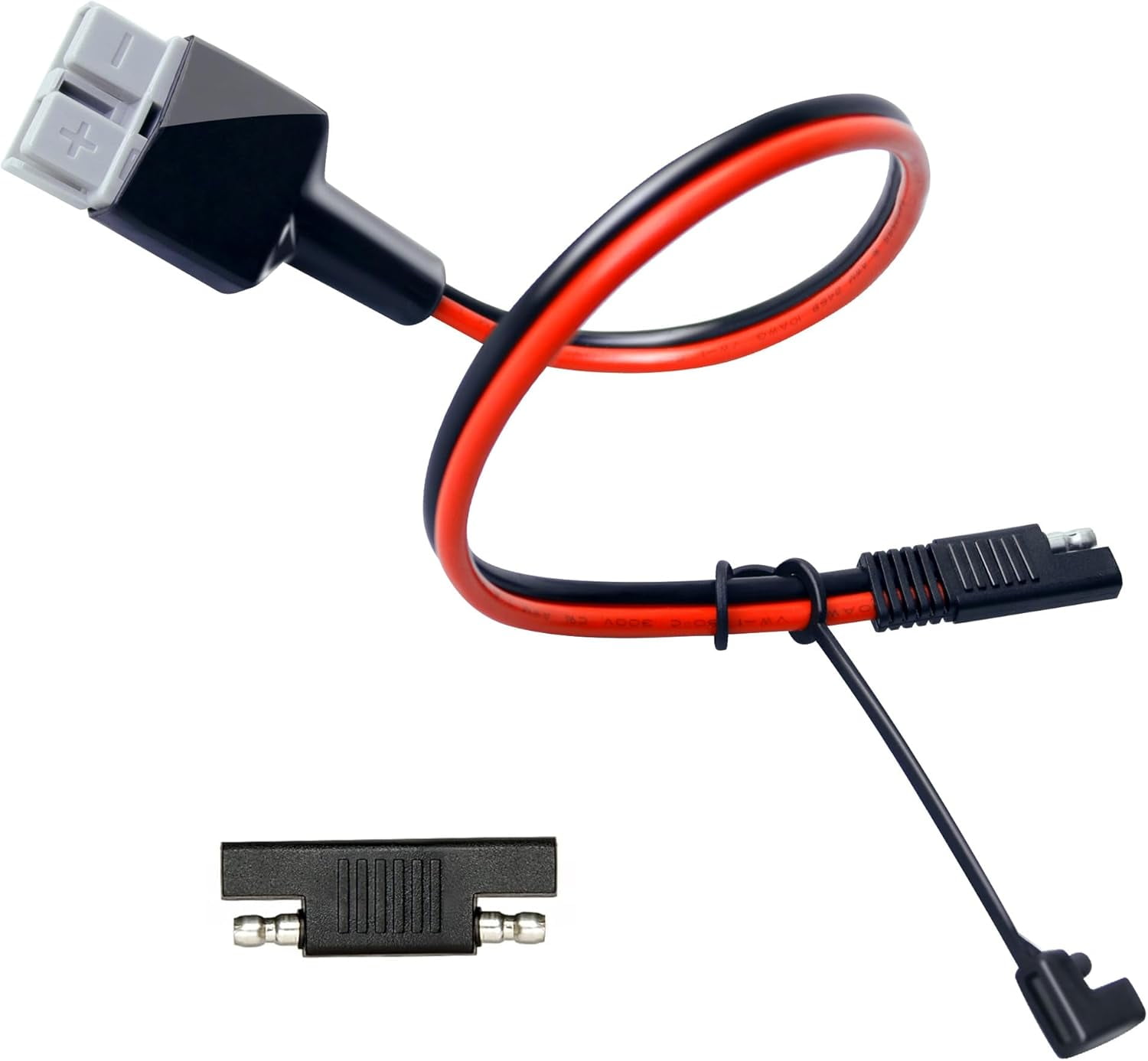 10AWG Anderson Connector to SAE Extension Cable with SAE Polarity ...