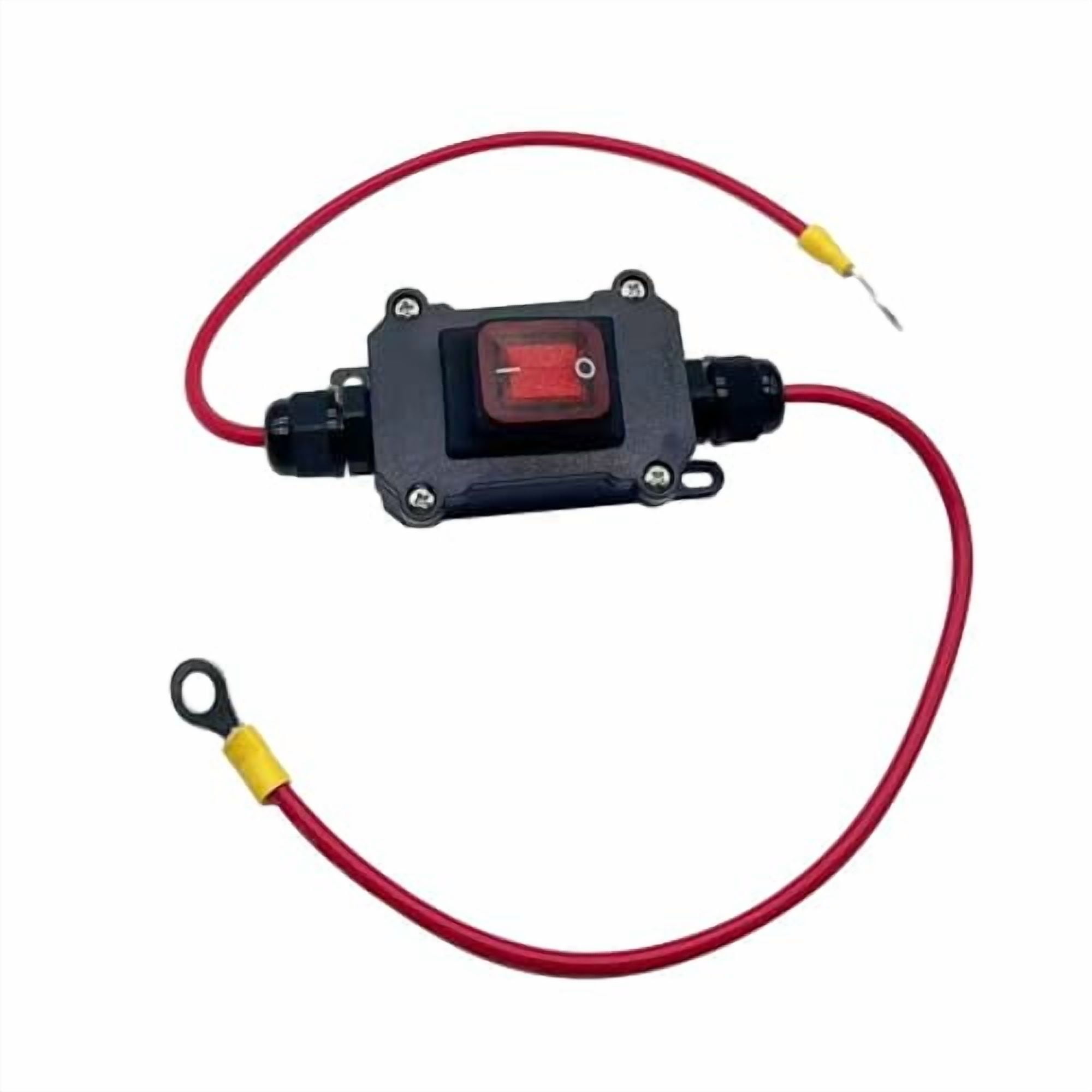 10AWG Dual-Sided Wired Switch for Motorcycles, Cars, and Power On/Off ...