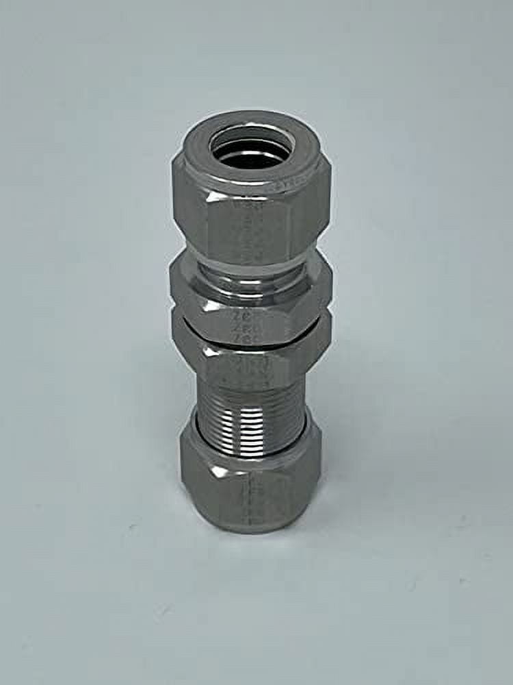 10BU316 | Hoke (Gyrolok) Bulkhead Union, 5/8" Tube : OD Compression ...