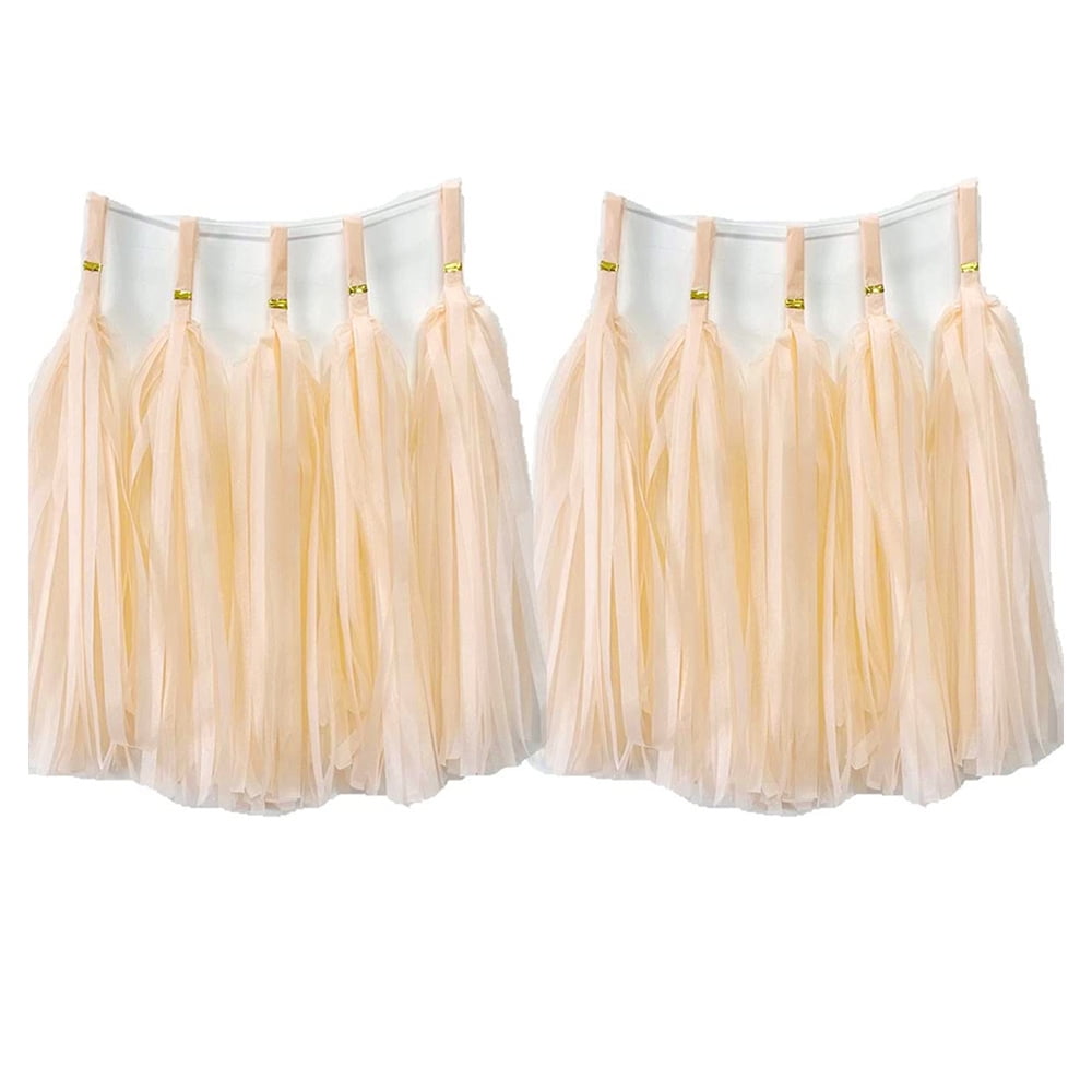10Bag Paper Tassels Garland Banner - Tissue Paper Tassels for Wedding ...