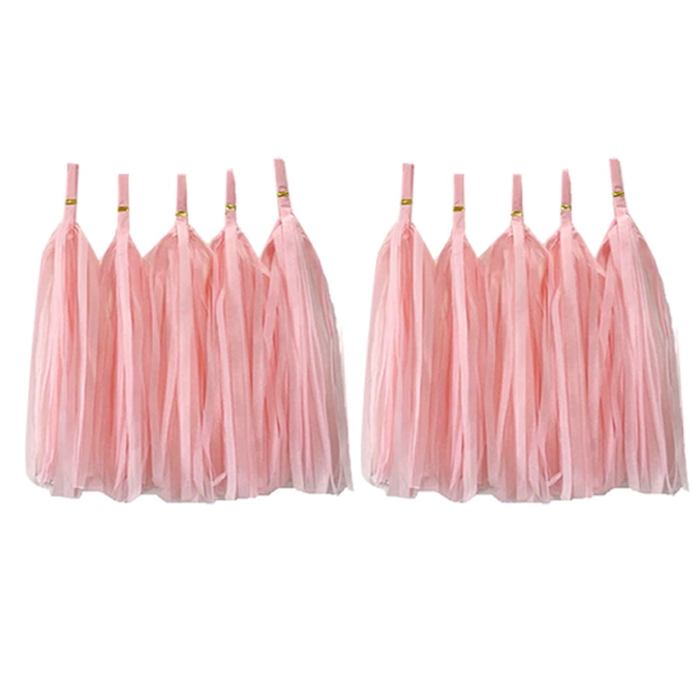 10Bag Paper Tassels Garland Banner - Tissue Paper Tassels for Wedding ...