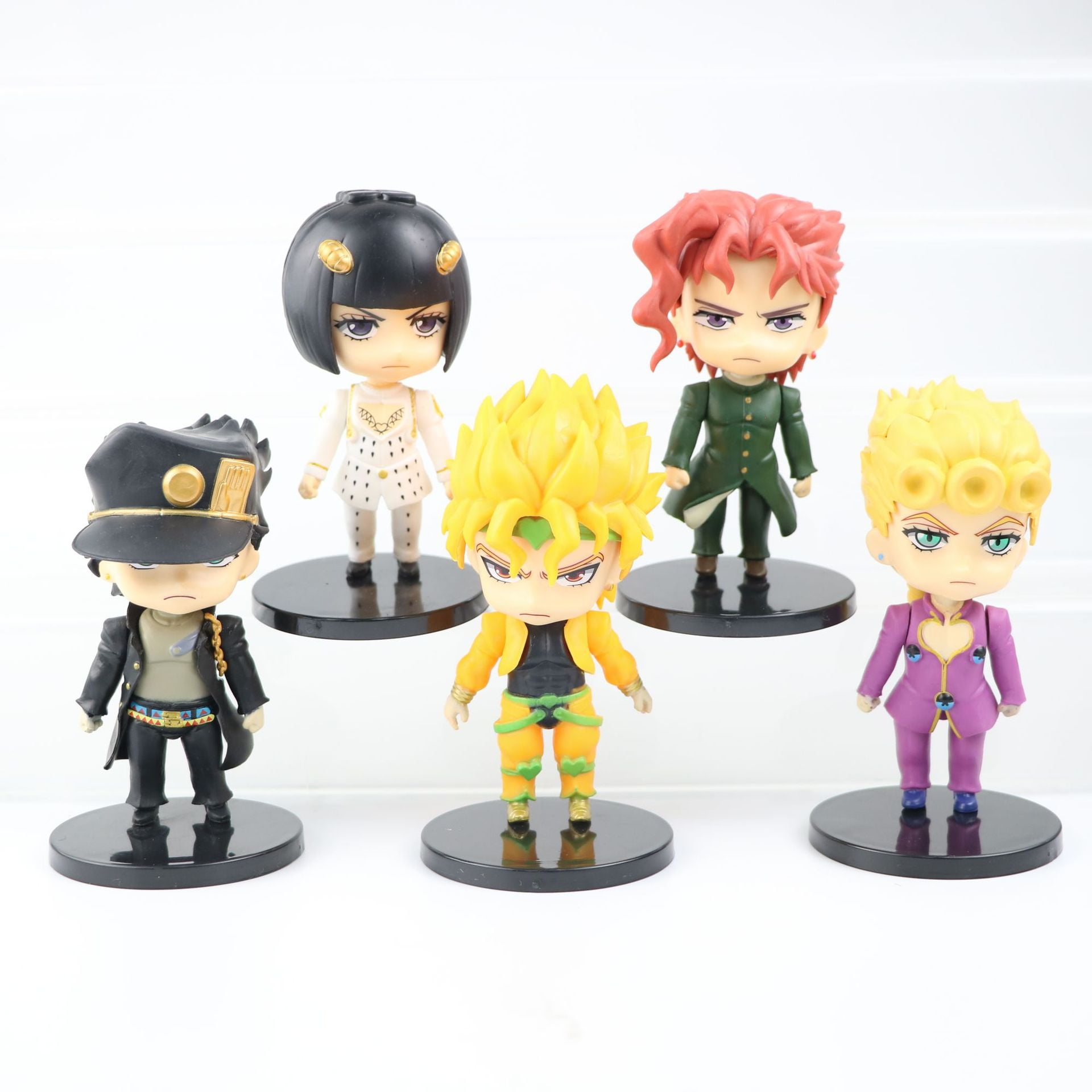 10CM Anime JoJo's Bizarre Adventure Action Figures Joseph Joestar ...