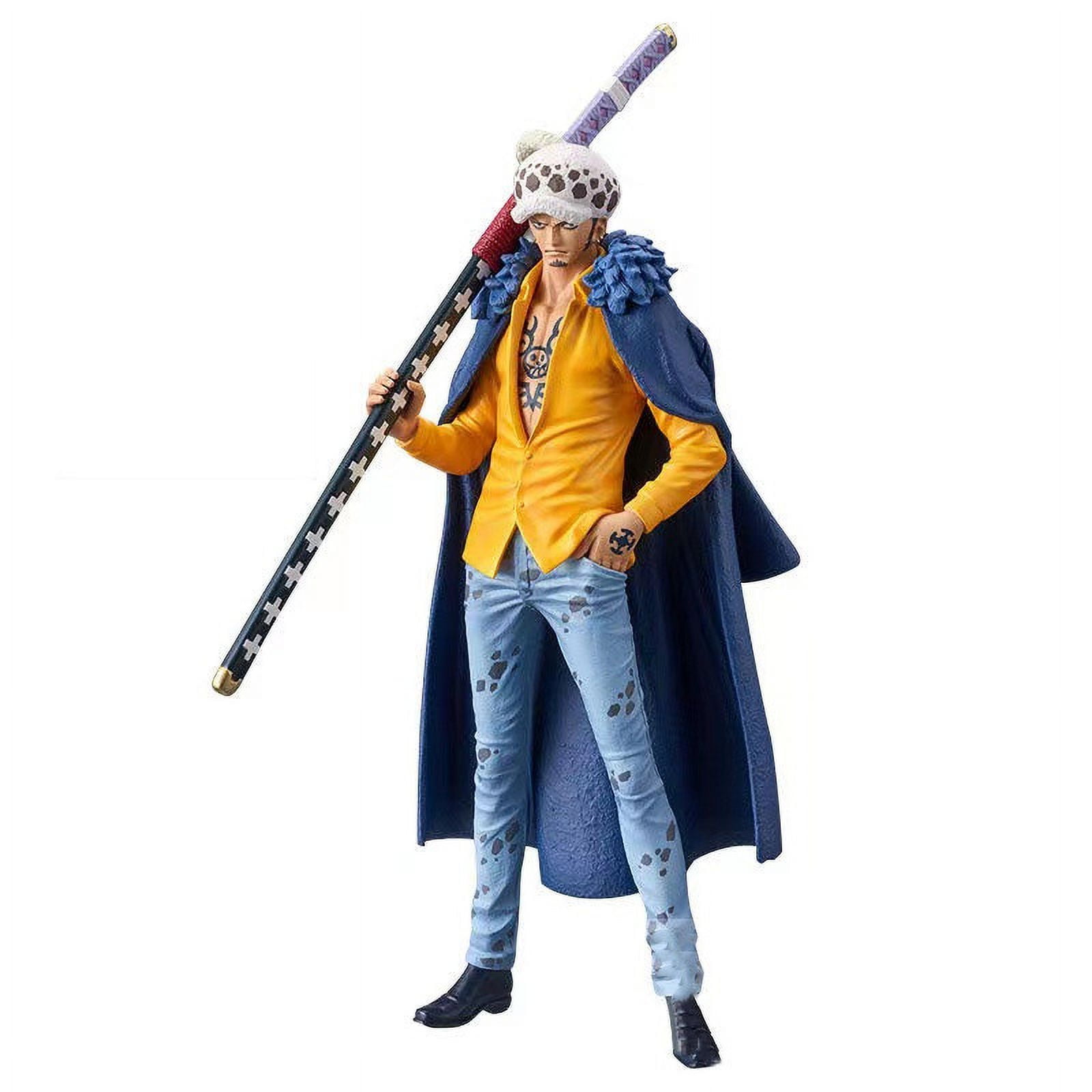10CM One Piece Luffy Figure Roronoa Zoro Three-Blade Sa-Maximum Manga ...
