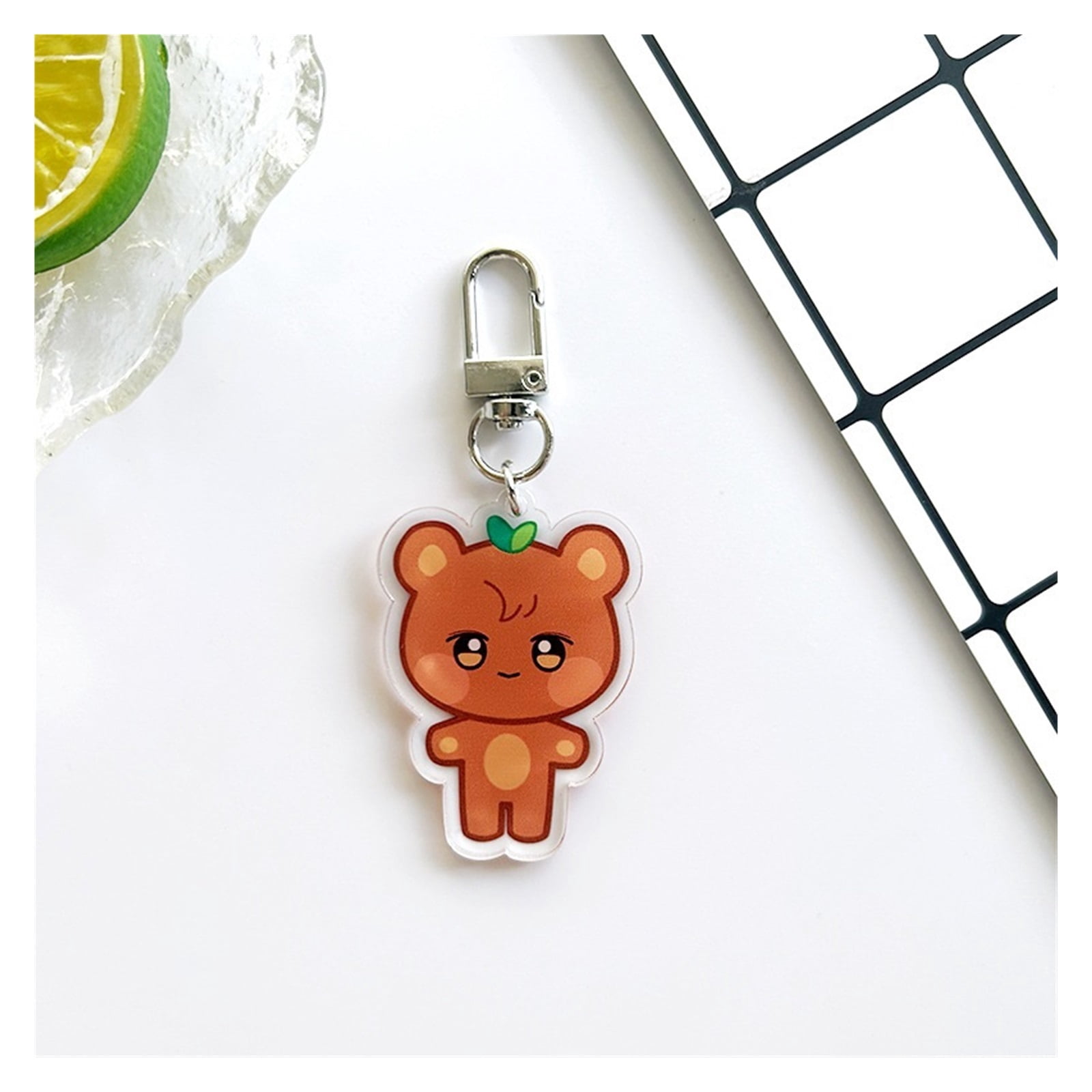 10CM Pop-up Store Doll Keychain Cartoon Cute Plush Pendant Keyring Bag ...
