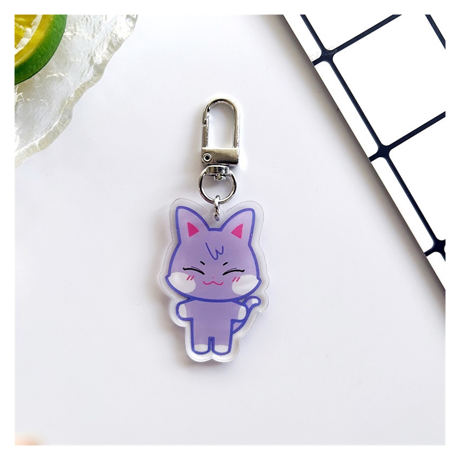 10CM Pop-up Store Doll Keychain Cartoon Cute Plush Pendant Keyring Bag ...