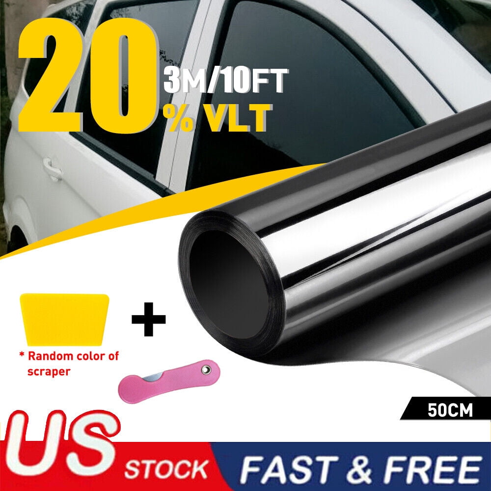 10FT 20% VLT 20" x 10ft Feet Uncut Roll Window Tint Film Car Home ...