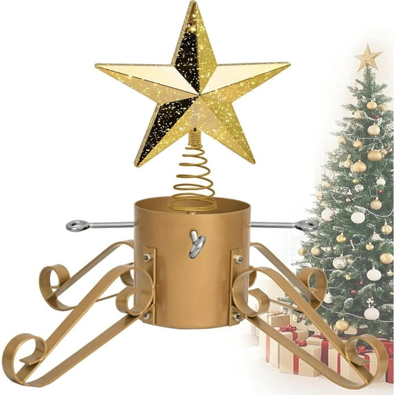 "10FT Christmas Tree Stand for Real & Artificial Trees (24\" Base holds ...