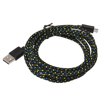 onn. Micro-USB to USB Cable, 10 ft, Black - Walmart.com