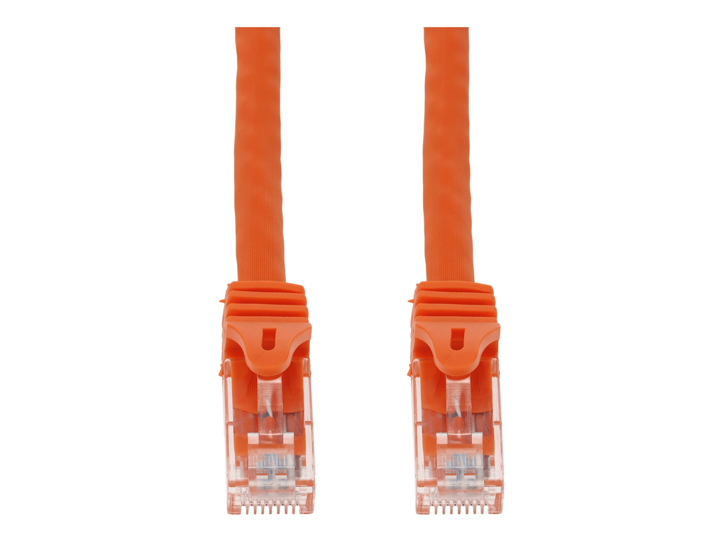 AddOn - Patch cable - RJ-45 (M) to RJ-45 (M) - 10 ft - UTP - CAT 6a - snagless - orange ...