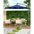 10FT Oversized Sunshade Umbrella,Hanging Cantilever Umbrella Outdoor ...