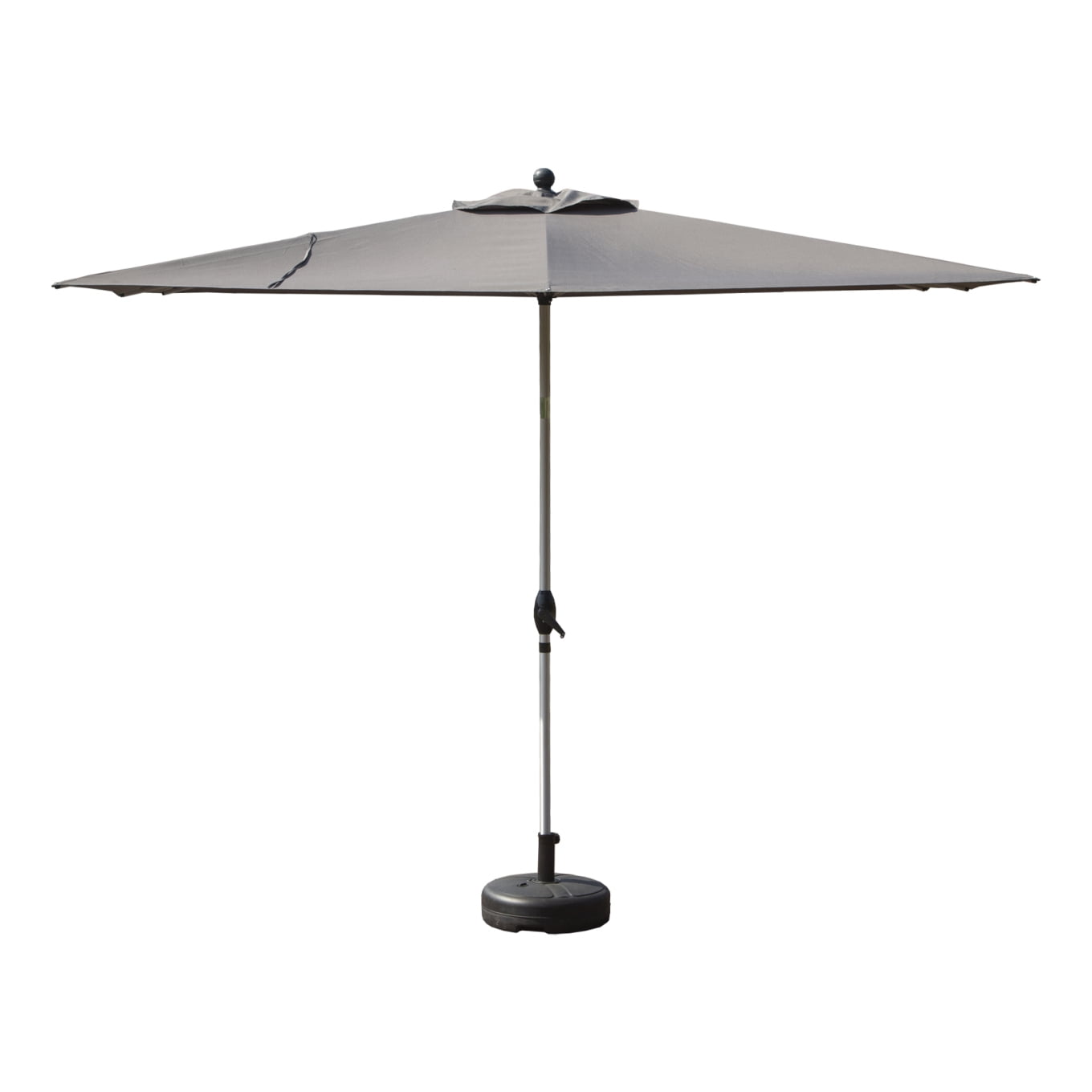 10FT Patio Umbrella with Push Button Tilt & Crank Lift, Durable ...