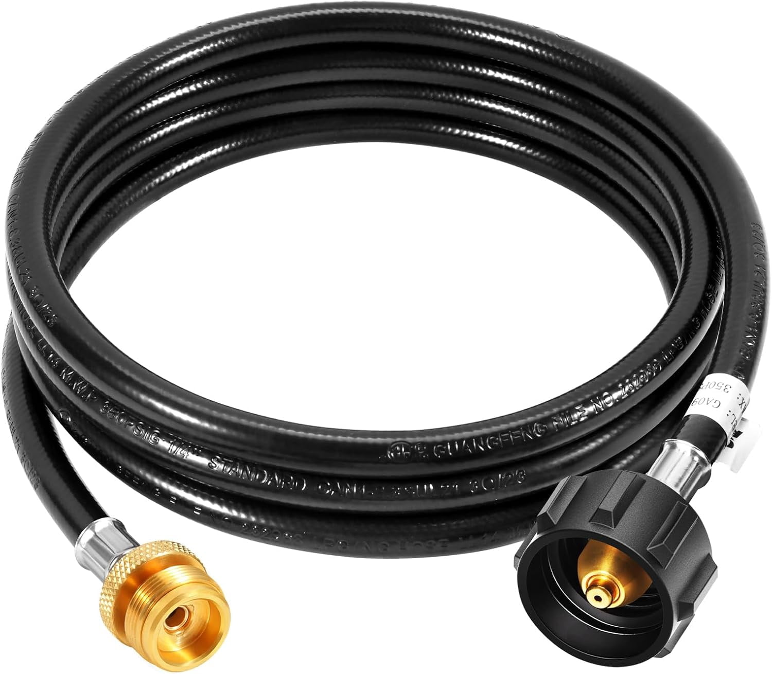 10FT Propane Hose, Propane Adapter Hose 1lb to 20lb Connection, Propane ...