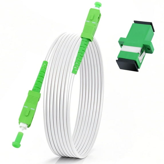 10FT SC/ to Fiber Optic Cable, Armored Single Mode Patch Cord for High ...
