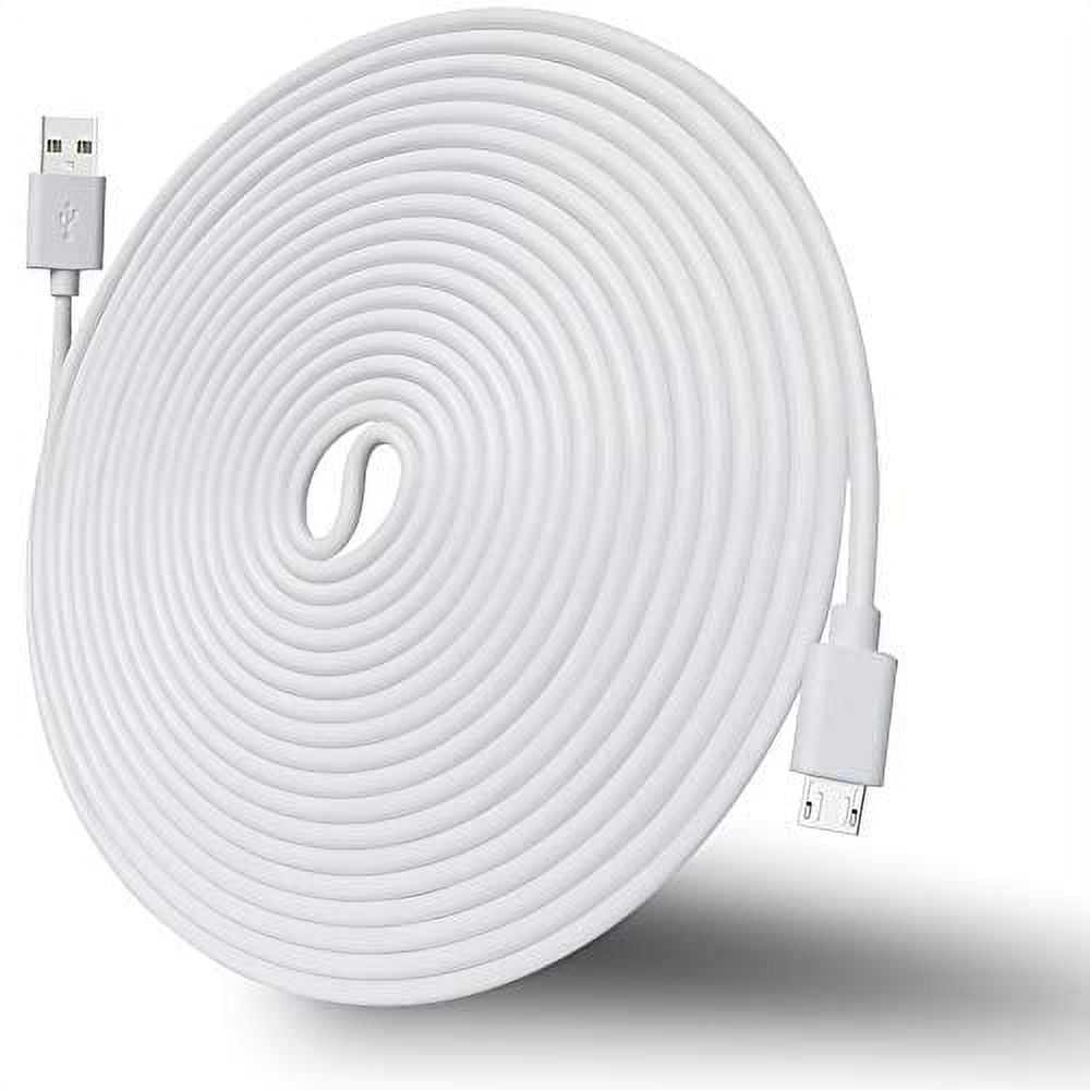 10FT USB Power Extension Cable for Wyze Cam,WyzeCam Pan,YI Camera ...