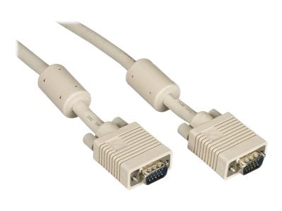Black Box VGA Video Cable Ferrite Core M/M Beige 10ft. EVNPS060010MM ...