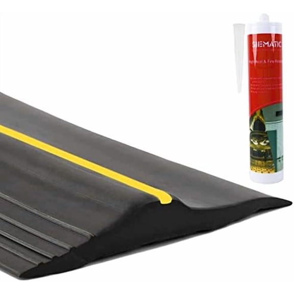 Universal Garage Door Bottom Threshold Seal Strip,Weatherproof Rubber ...