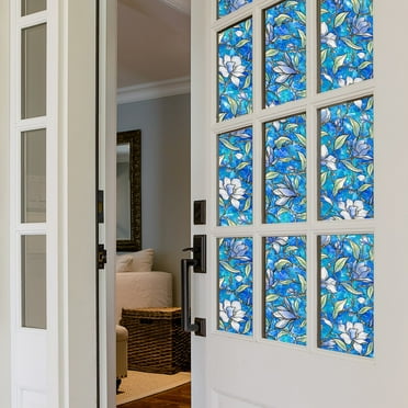 YouLoveIt 3D Window Glass Film Sticker Stained Glass Window Decals ...