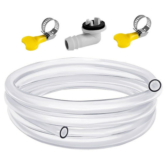 10Ft Portable Air Conditioner Drain Hose, general AC Drain Hose Kit ...