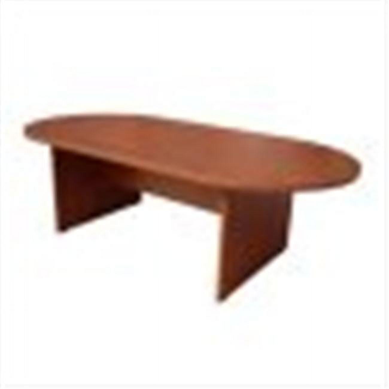 10Ft Race Track Conference Table - Cherry - 49 x 120 x 29.5 - Walmart.com