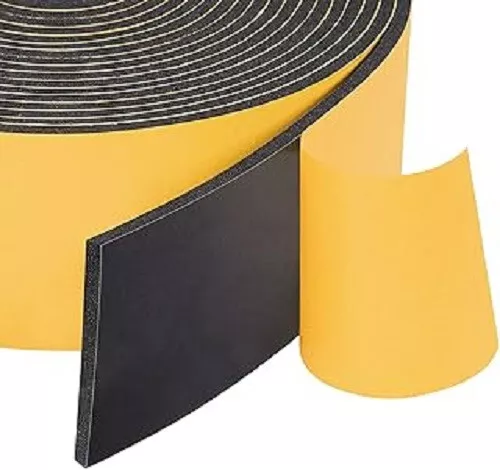 10Ft Self-Adhesive PEEL N STICK FOAM CORE PIPE DUCT HVAC WRAP Tape 4 ...