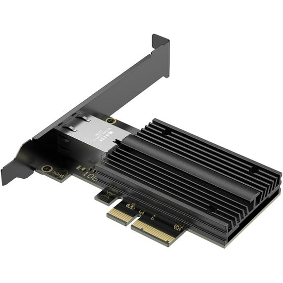 10G PCIe Network Card PCIe 10 Gigabit Ethernet Adapter with AQC113 ...