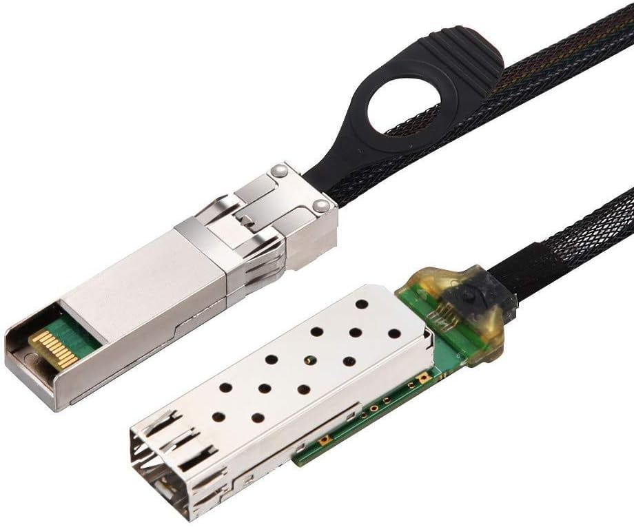 10G SFP+ To SFP+ Extender Cage with EEPROM on Cage Side, 3M Flat Cable ...