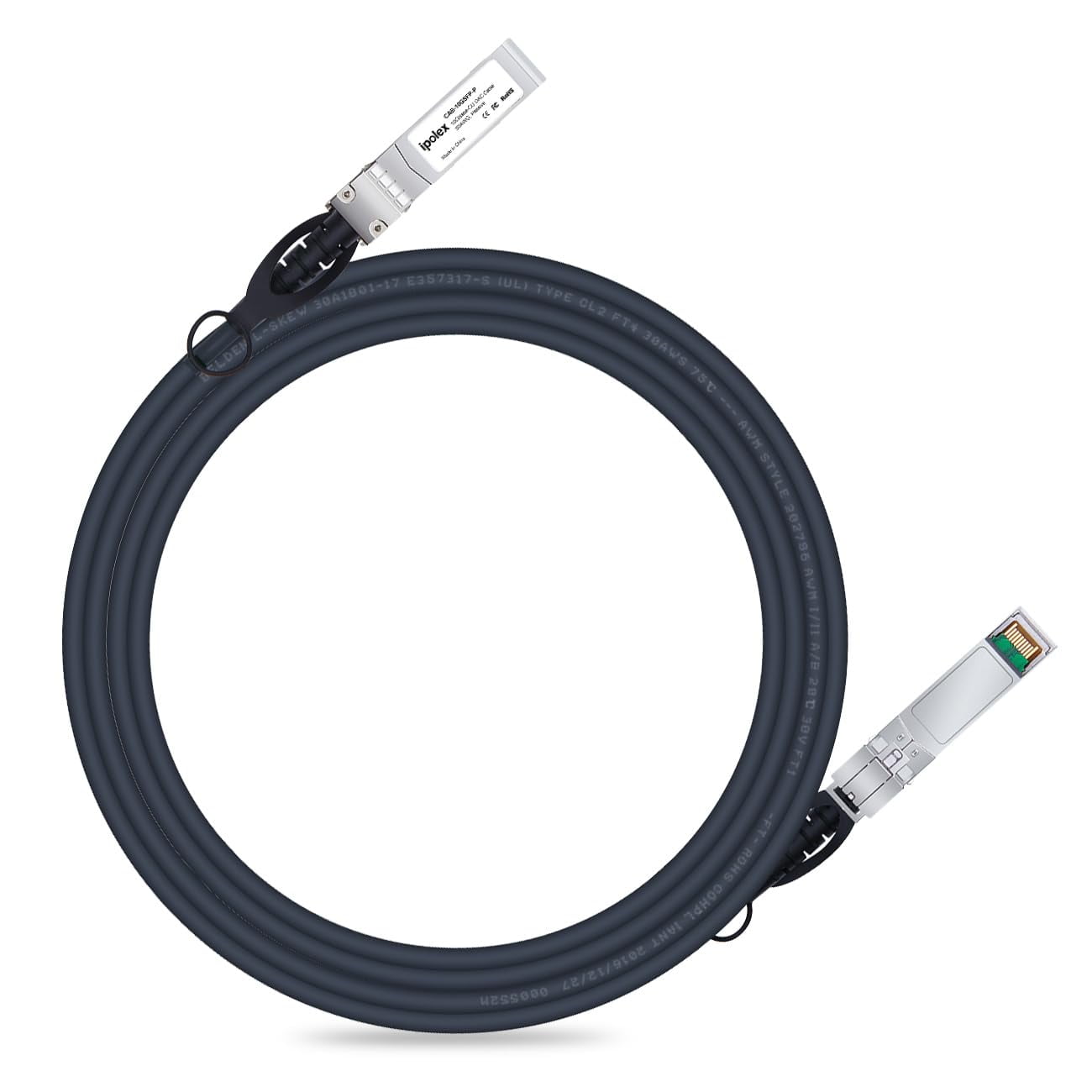 10G SFP+ Twinax Cable, Direct Attach Copper(DAC) Passive Cable, 3m (9 ...
