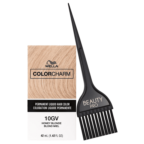 10GV / 1036 Honey Blonde, Wella ColorCharm Permanent Liquid Hair Color ...
