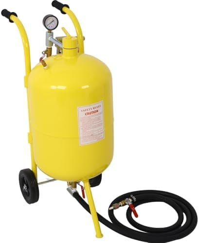 10Gal Pot Sandblaster, 125 Psi Pressure Washer Sand Blaster Gun Kit ...