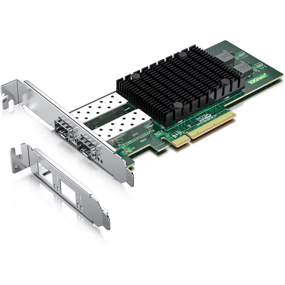 10Gb PCI-E NIC Network Card Dual SFP+ Port with Original Intel X710-BM2 ...