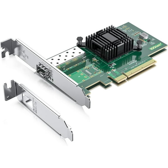 10Gb PCI-E NIC Network Card, Single SFP+ Port, with 82599EN Controller ...
