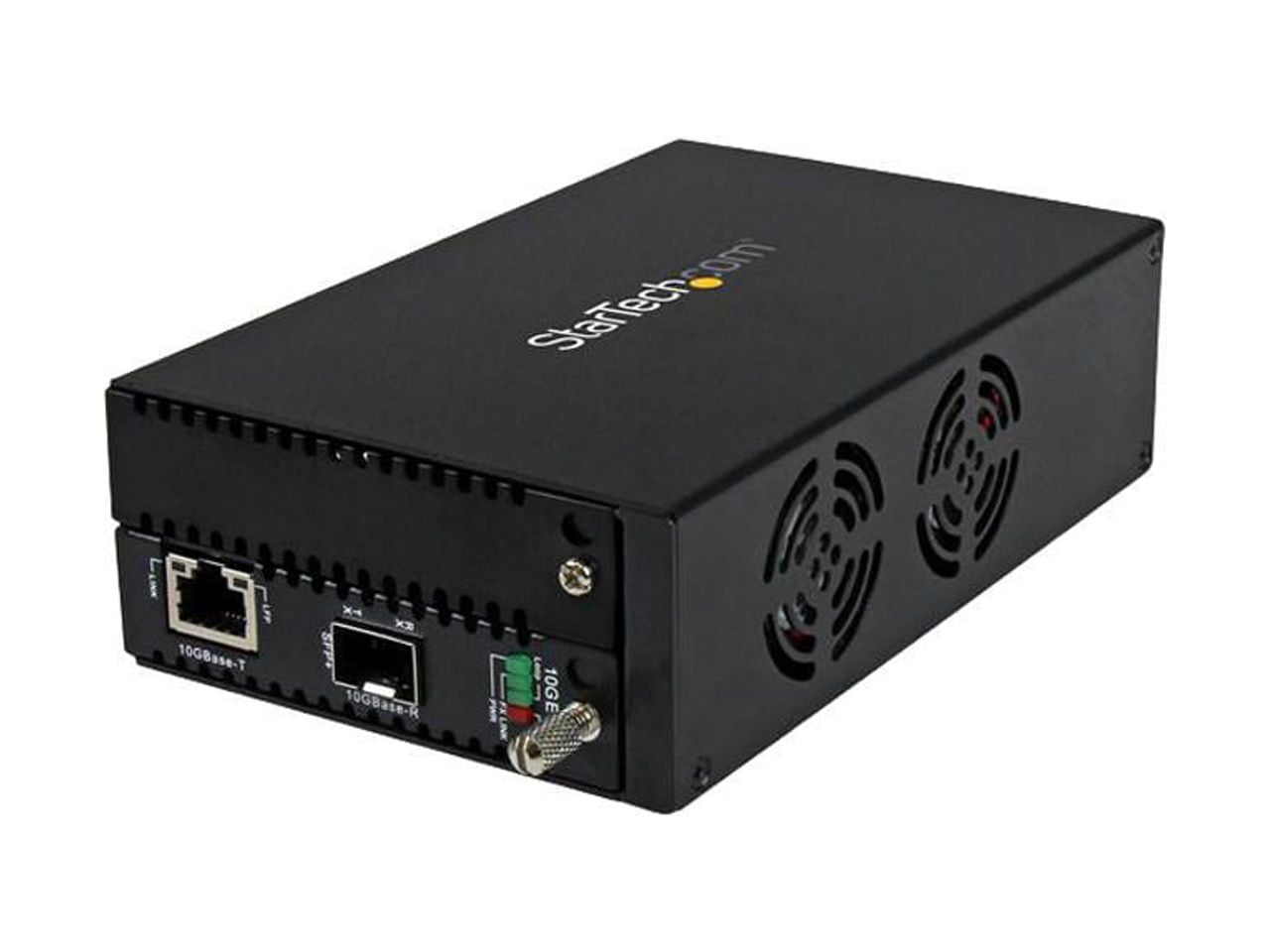StarTech.com 10 Gigabit Ethernet Copper-to-Fiber Media Converter - Open ...