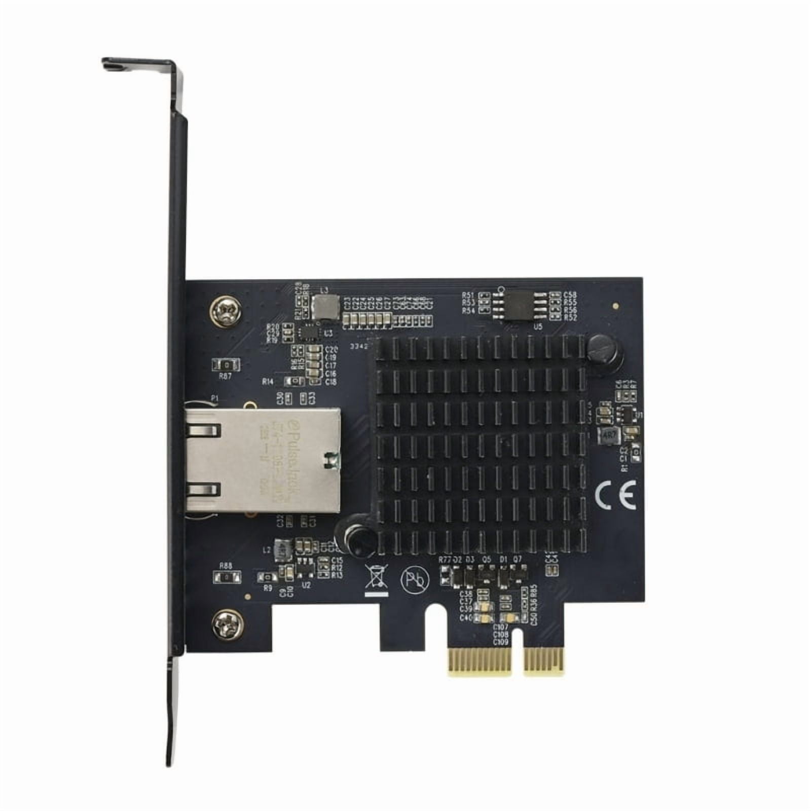 10Gbps AQC113 PCIE X1 To Single Port RJ45 Networking Card 1G/2.5G/5G ...