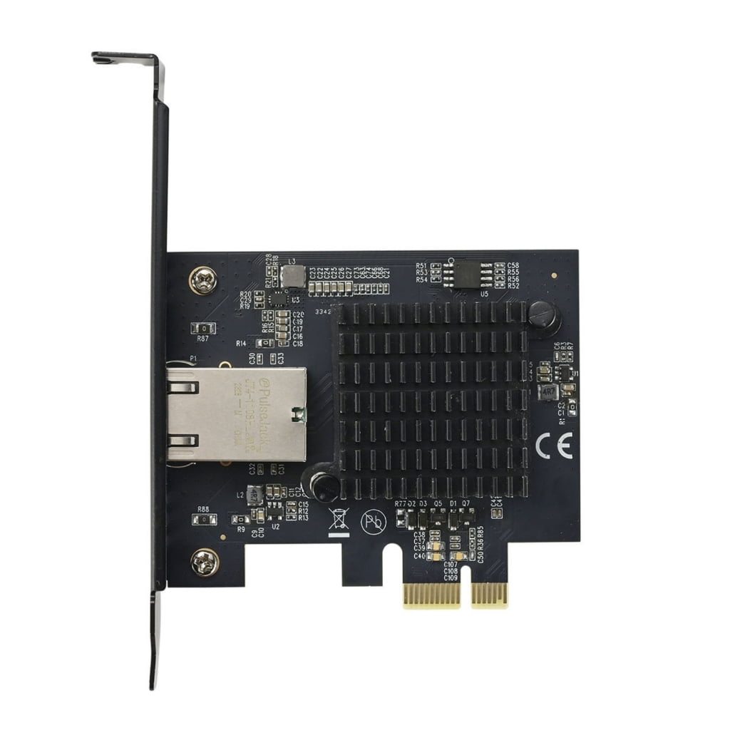 10Gbps AQC113 PCIE X1 To Single Port RJ45 Networking Card 1G/2.5G/5G ...