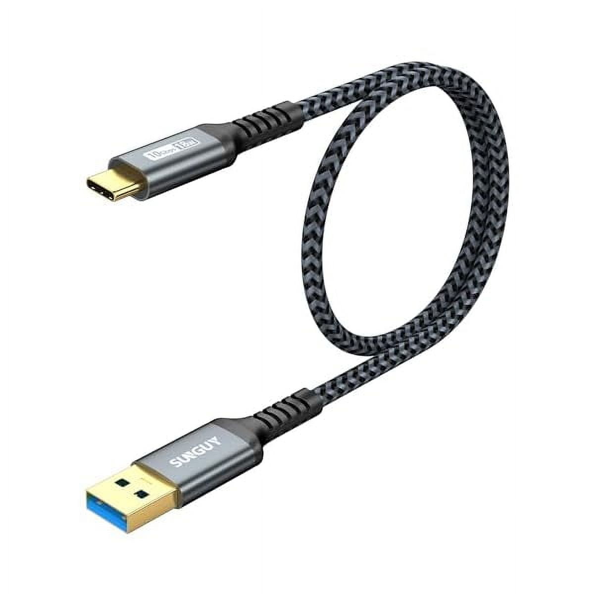 10Gbps Android Auto USB C Cable, 1.5FT 3A USB 3.1 Gen 2 Fast Charge ...