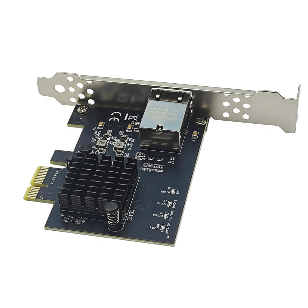 10Gbps PCIE4.0 1X RJ45 Gigabit Servers Networking Card RTL8127AT Chip ...