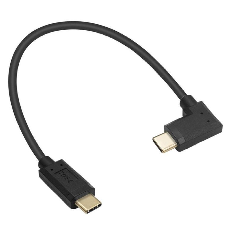 10Gbps Right Angle USB Type C to USB C Cable Fast Charging Cord ...
