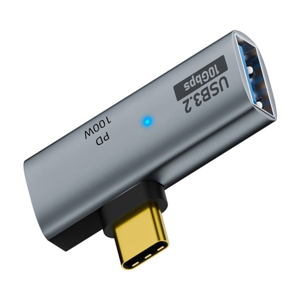10Gbps TypeC to USB3.0 Adapter Connector PD 100W High Speed Charging ...